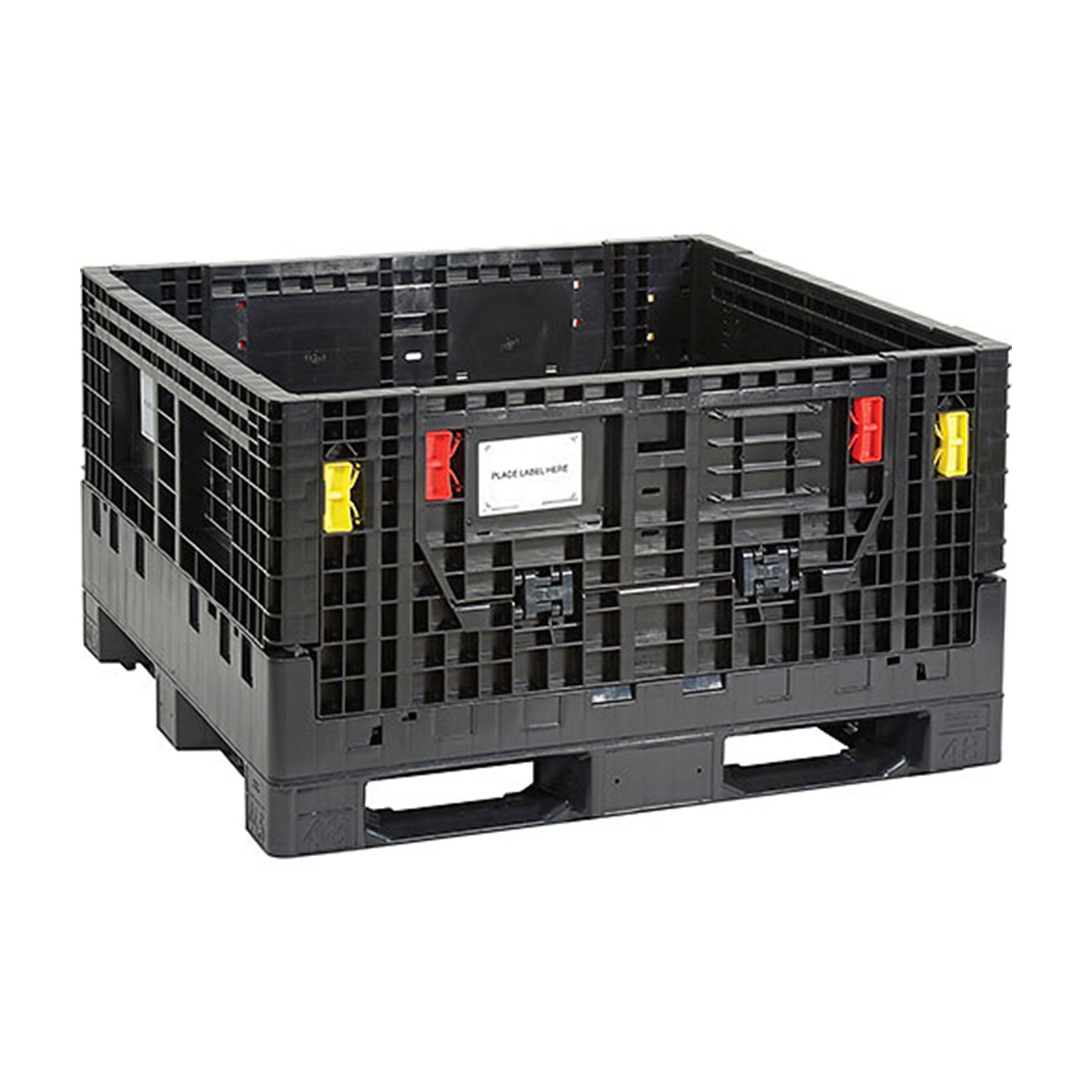 45x48x25 Collapsible Bulk Container – Durable, Stackable & Reusable ...