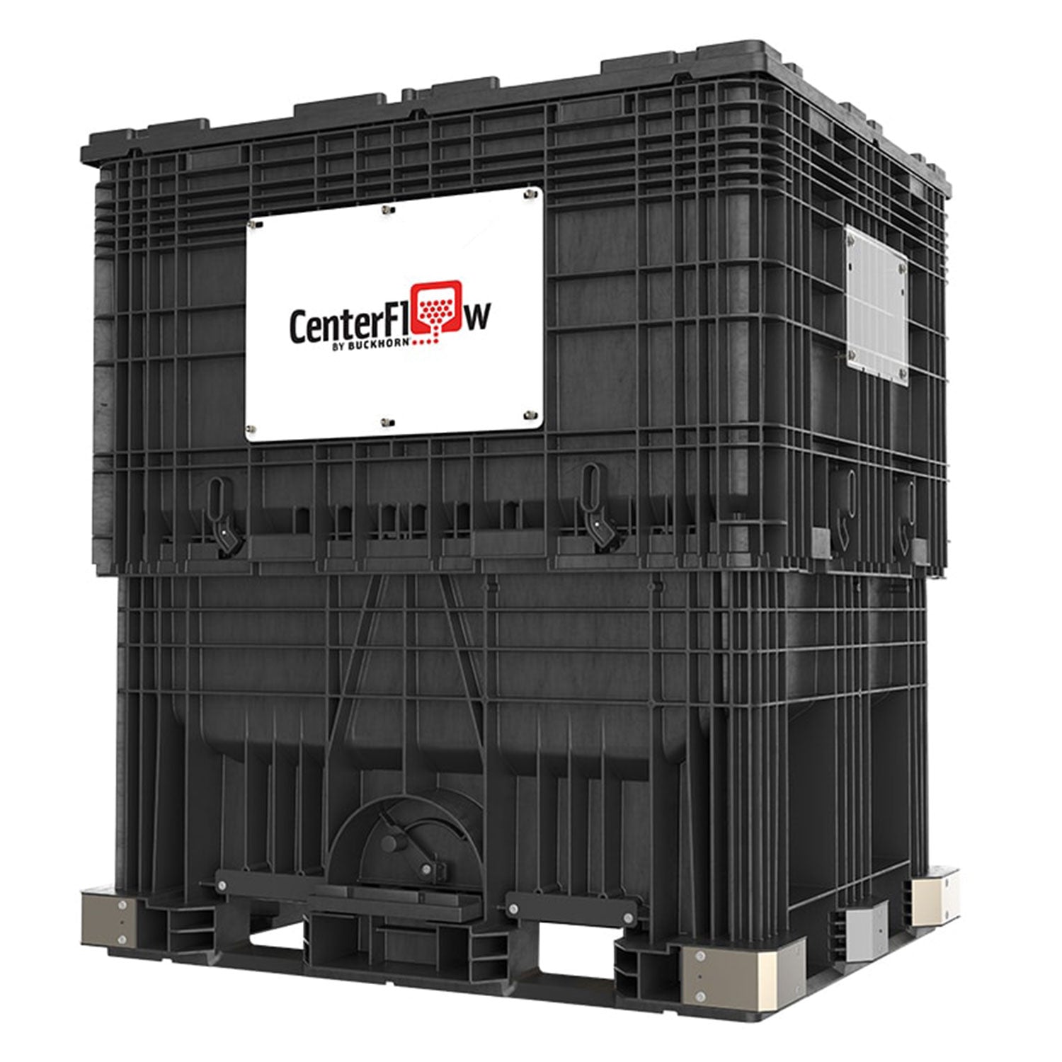 45 x 57 x 64 CenterFlow Seed Bin | Buckhorn Hopper Bottom Bulk ...
