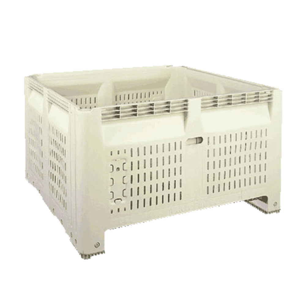 48x48x28 Vented Bulk Bin – MacroBin 26FV for Produce & Storage ...